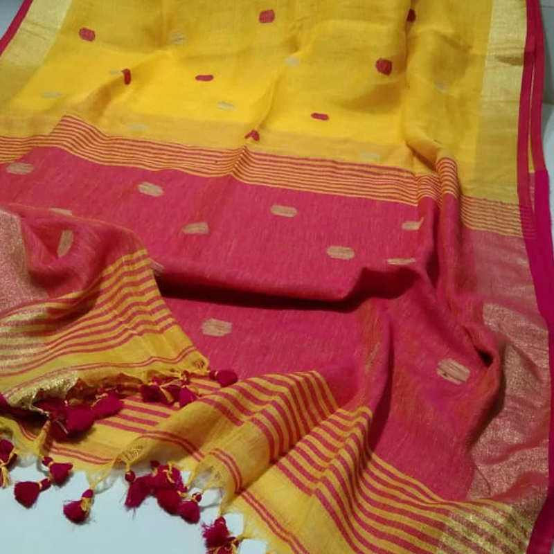 Jamdani Weave Saree – Pure Cotton & Silk Jamdani Handloom Styles – fab ...
