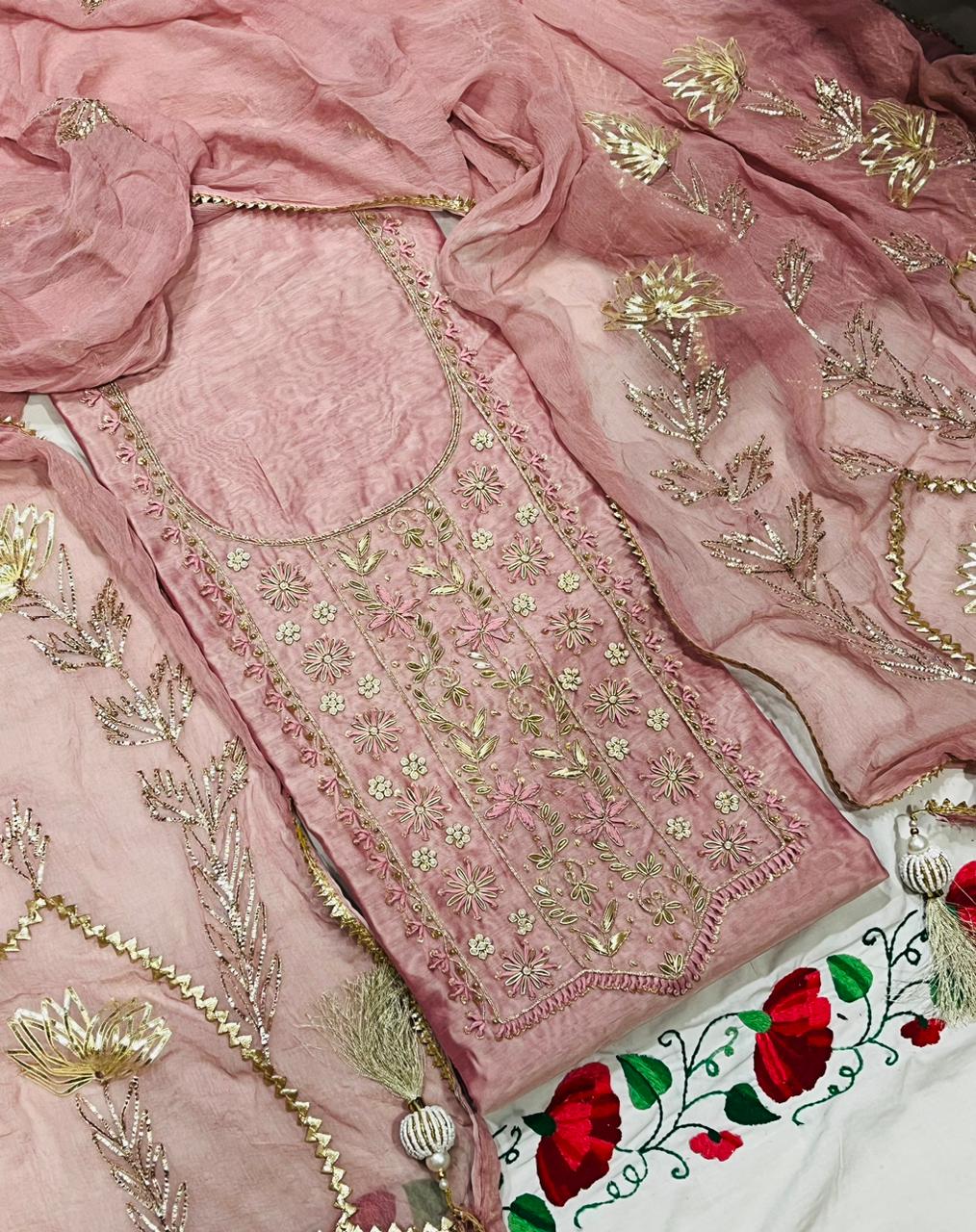 Rajasthani Hand work Suits – fab-persona
