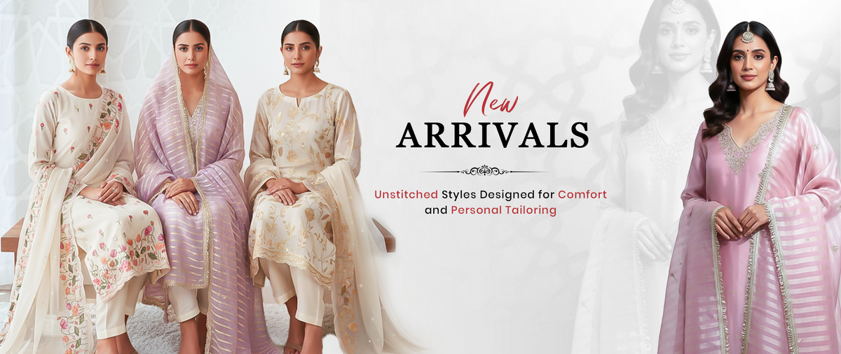 Shop Quality Handmade Sarees, Unstitched Suits Online – fab-persona