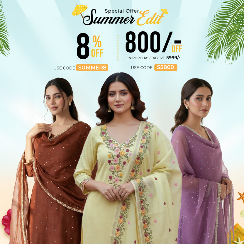 Shop Quality Handmade Sarees, Unstitched Suits Online – fab-persona