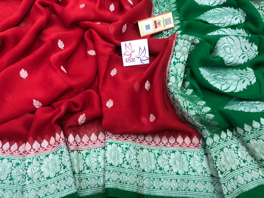Pure Banarasi Saree – Artist Handwoven Banarasi Sarees from Varanasi ...